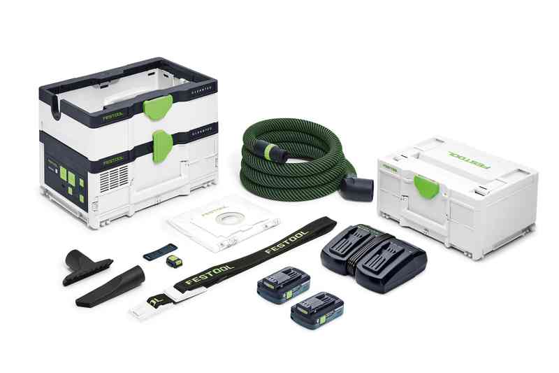 Festool Cordless mobile dust extractor CLEANTEC CTC SYS I HEPA-Plus 577390